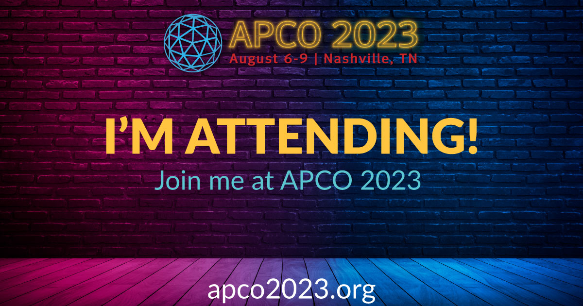 Social Media Badges | APCO 2023 Social Media Badges | APCO 2023